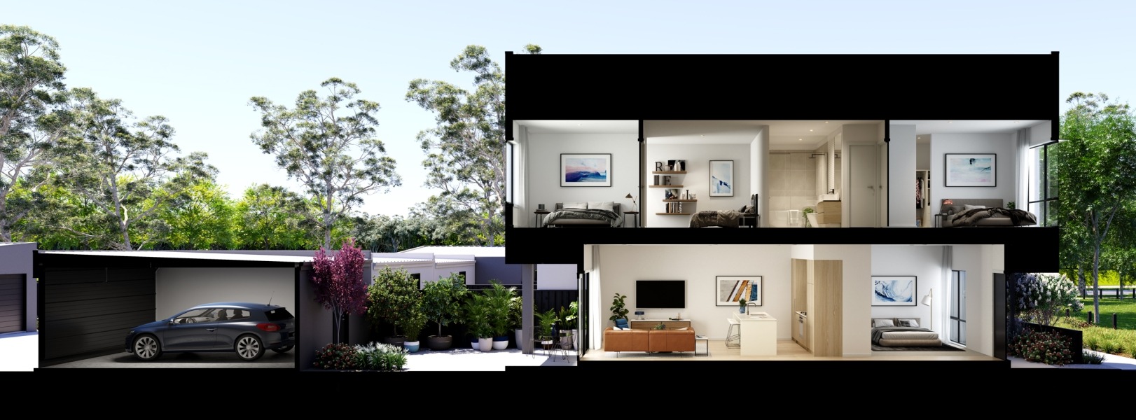 The benefits of a rear loaded home - Crest Property Investments